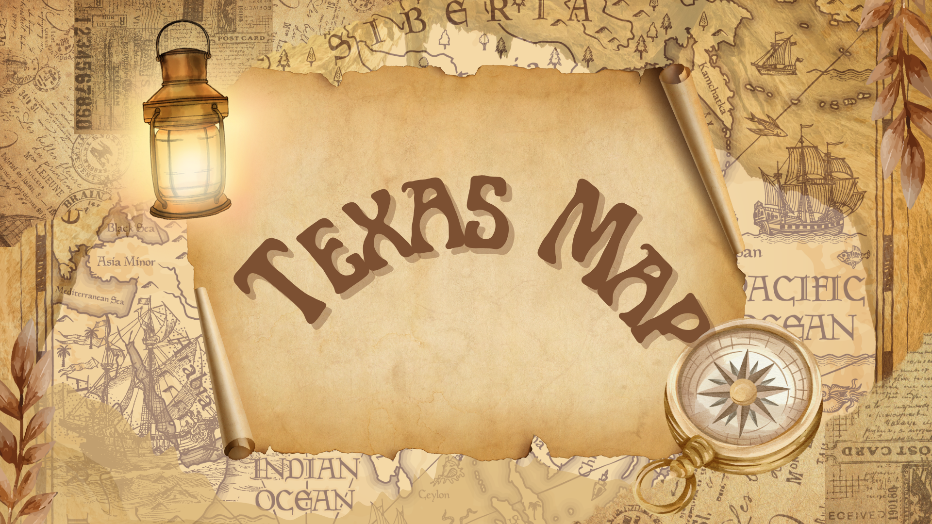 Blank Texas Map | Printable TX Map PDF